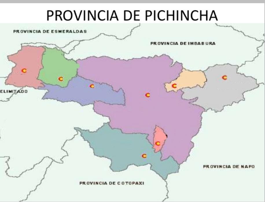 Juegos de Geografía | Juego de Cantones de la provincia de Pichincha ...