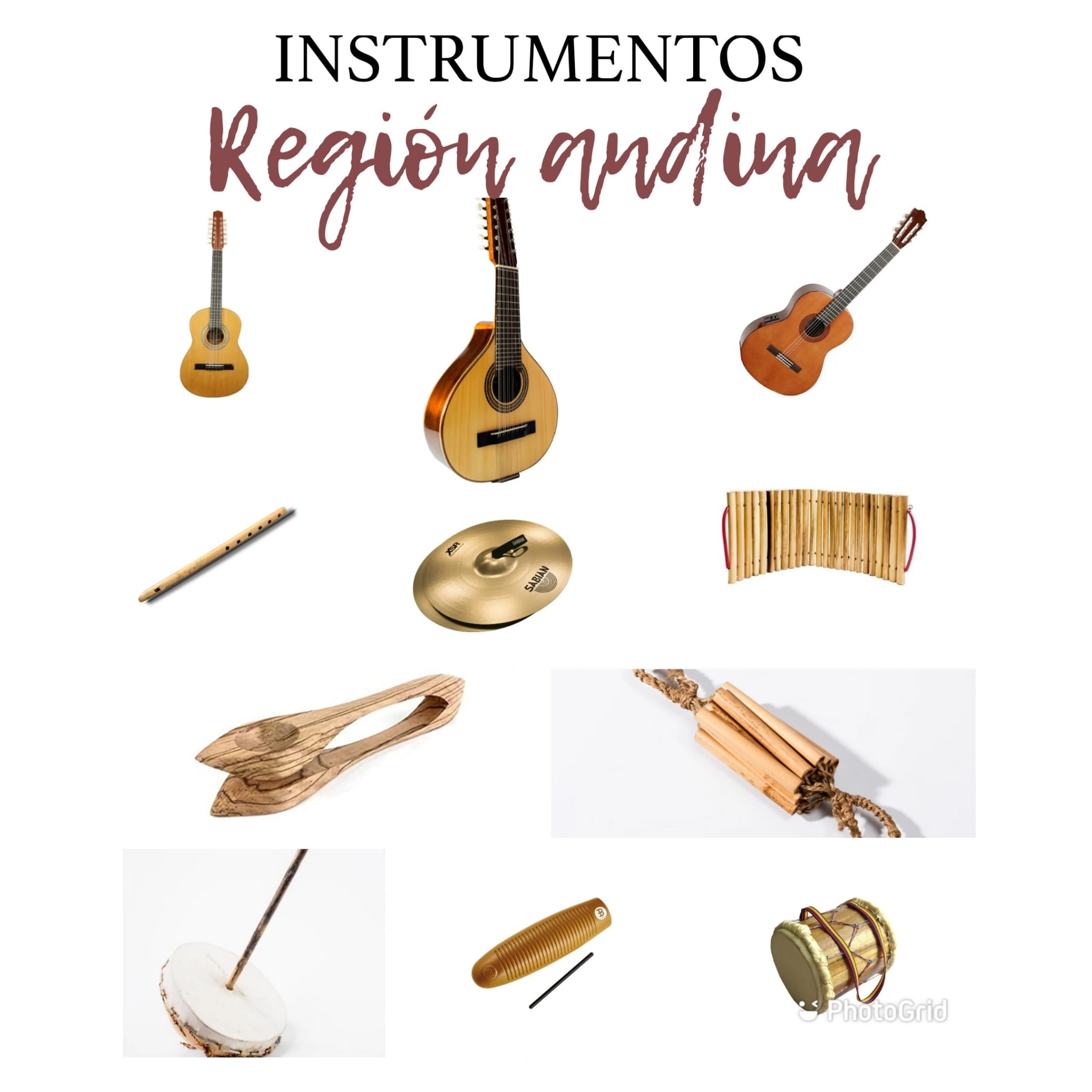 Juegos de Música | Juego de Instrumentos de la región andina | Cerebriti