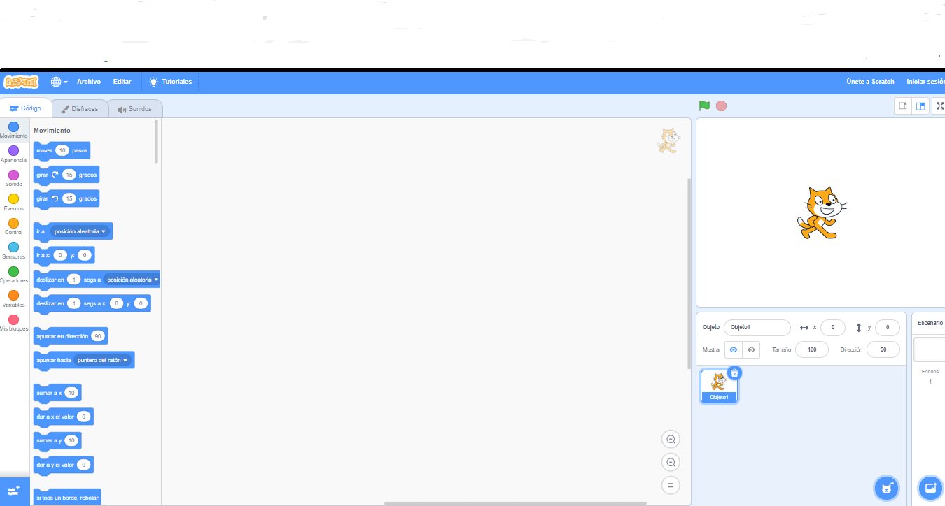 Juegos de Tecnología | Juego de Partes de la ventana de Scratch | Cerebriti
