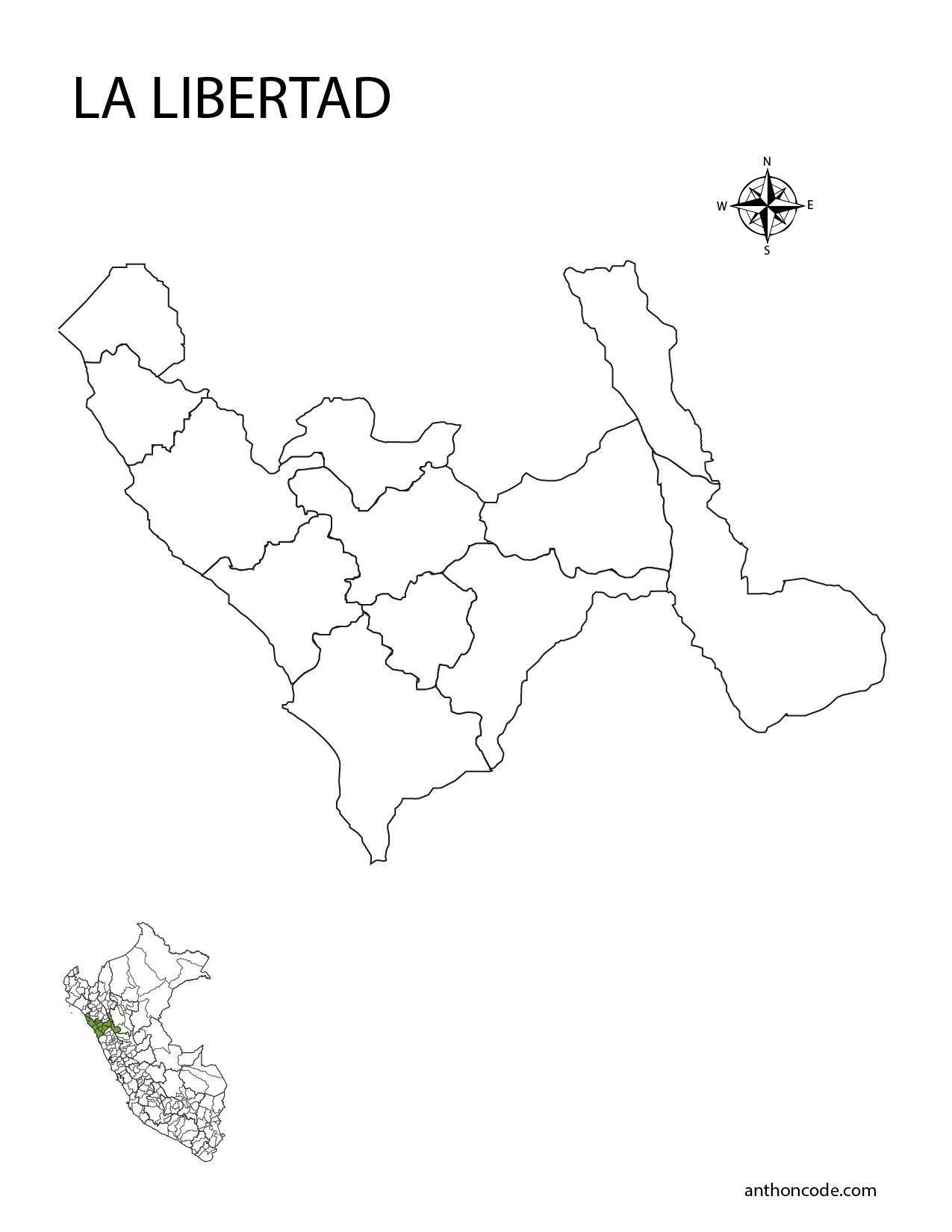 Juegos de Geografía | Juego de DEPARTAMENTOS DE LA LIBERTAD - PERÚ ...